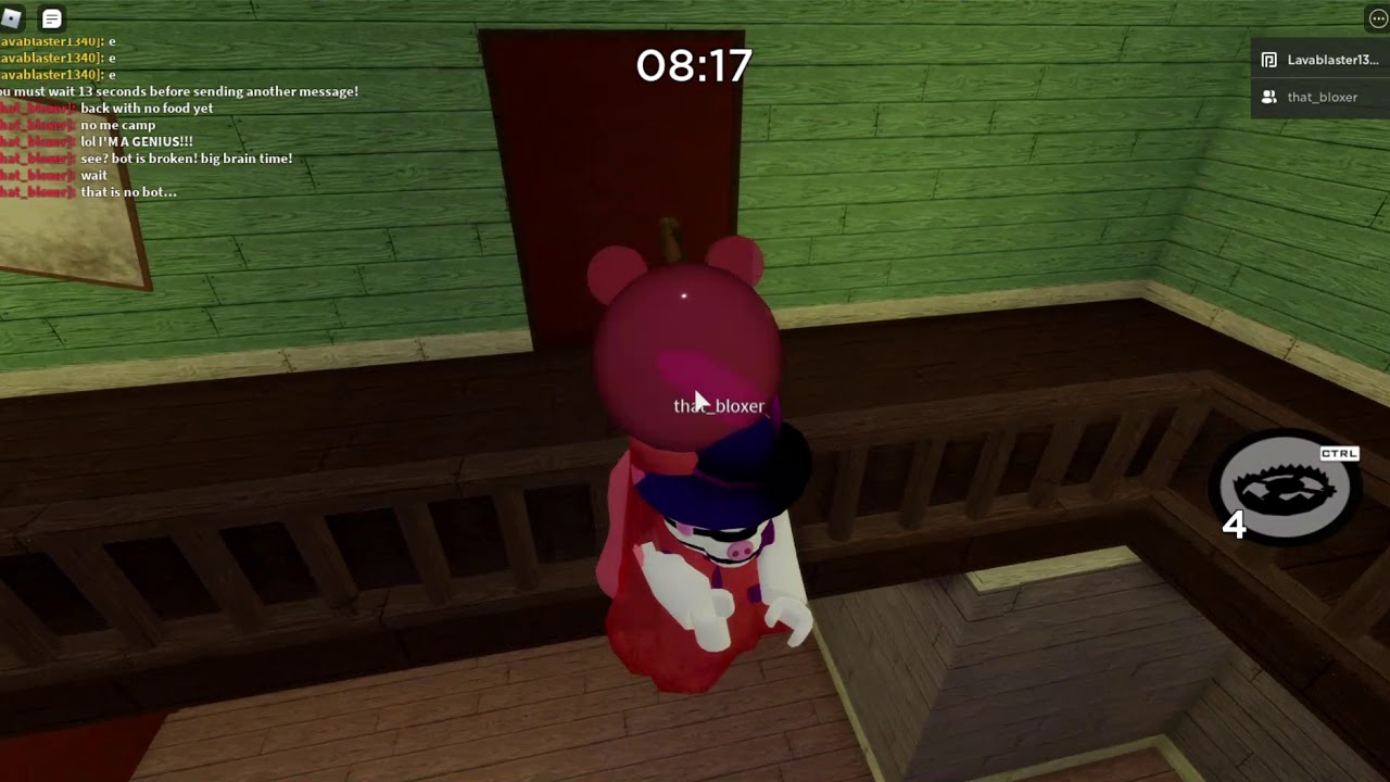 How To Get People on the RAILING in Roblox Piggy House - YouTube