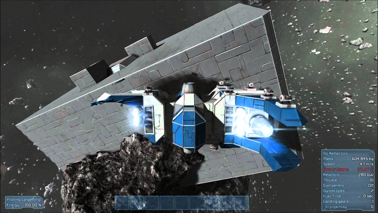 Space Engineers - Your only ammo is your ship! - YouTube