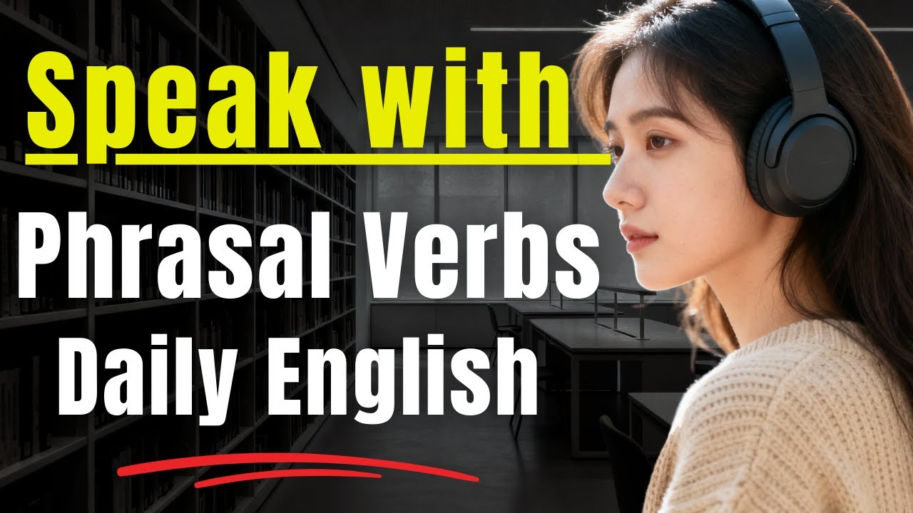 Phrasal Verbs for Daily Conversation Practice - Daily English - YouTube