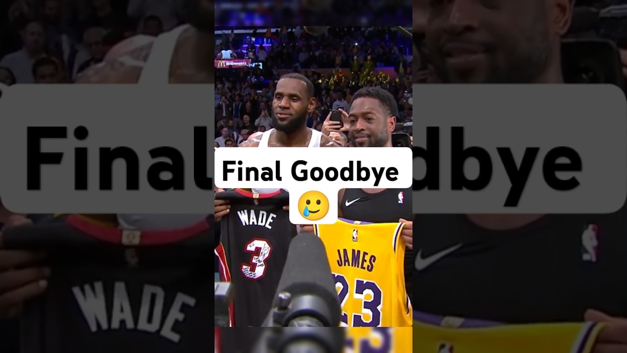 "A Final Goodbye: LeBron Honors Wade in an Emotional Tribute! 😢" # ...