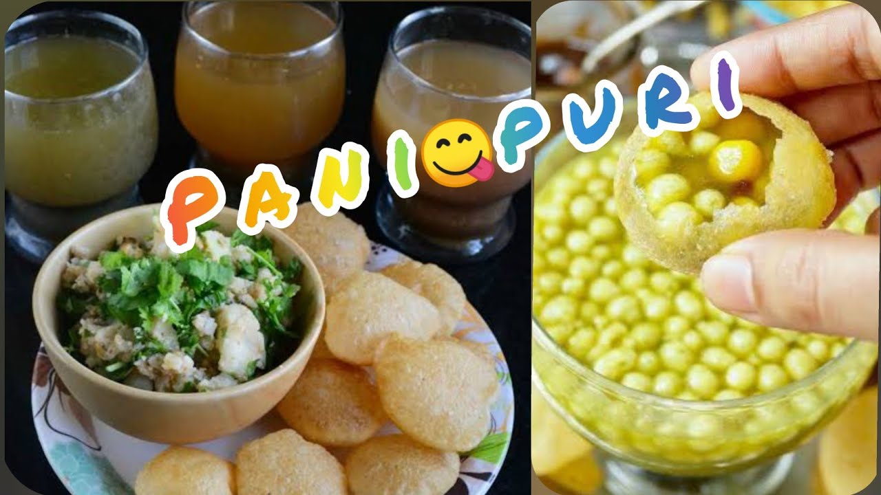 Famous panipuri ll Delicious pani ll Dwarka famous chat - YouTube