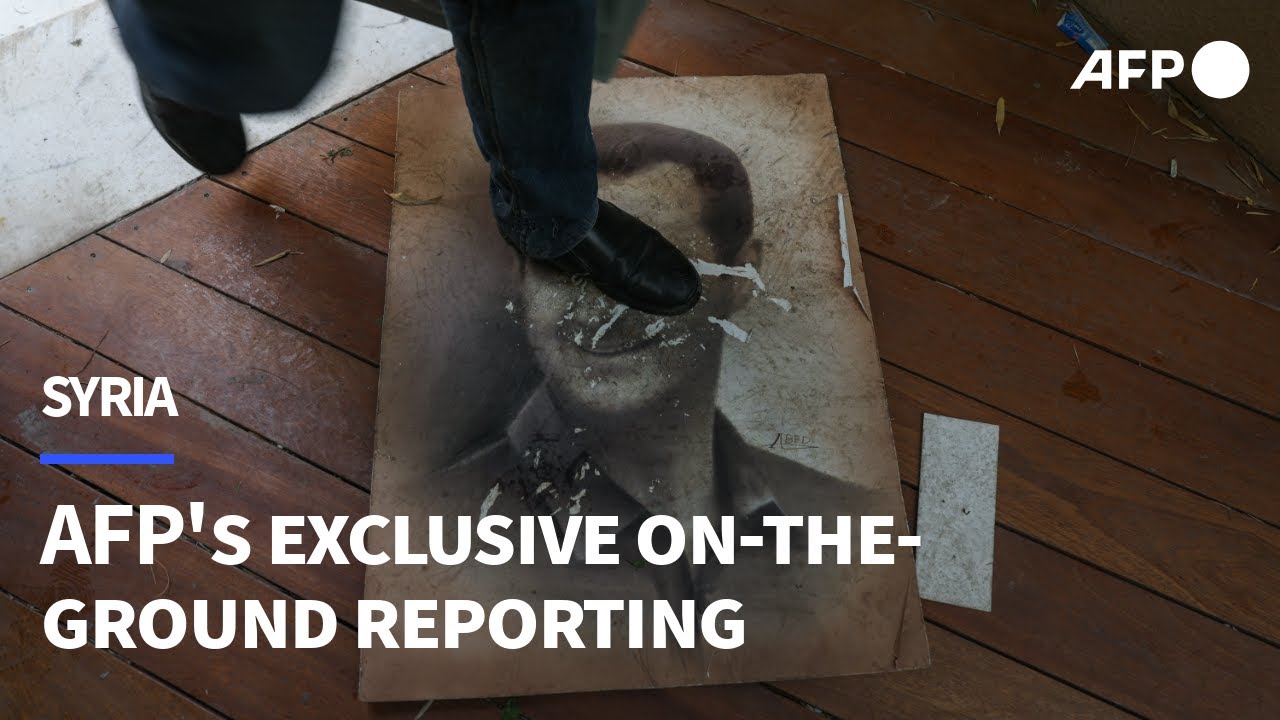 AFP's exclusive on-the-ground reporting in Syria - YouTube