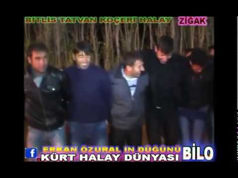 BİTLİS TATVAN HALAYLARI KOÇERÎ (ERKAN ÖZURAL IN) DÜĞÜNÜ ZİĞAK KÖYÜ