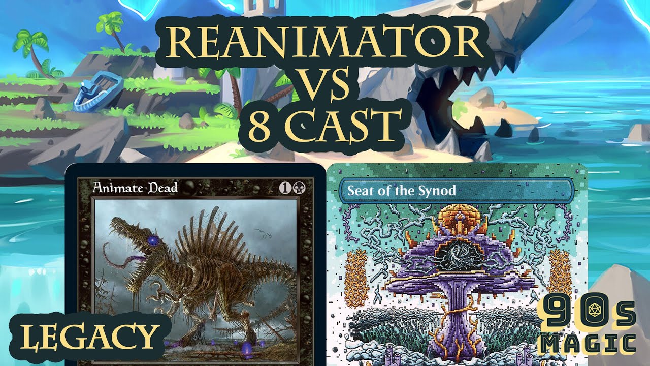 Reanimator vs Mono Blue 8 Cast [MTG Legacy] - YouTube