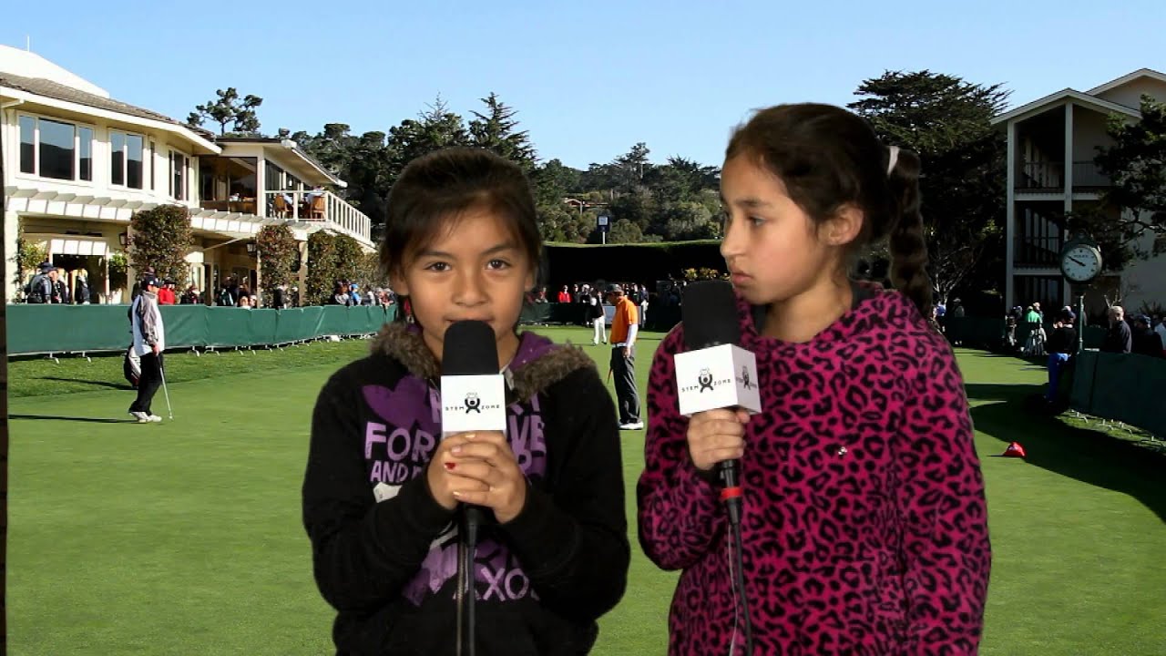 STEM Zone AT&T Pro Am 2013 Day 3 Group 4 - YouTube