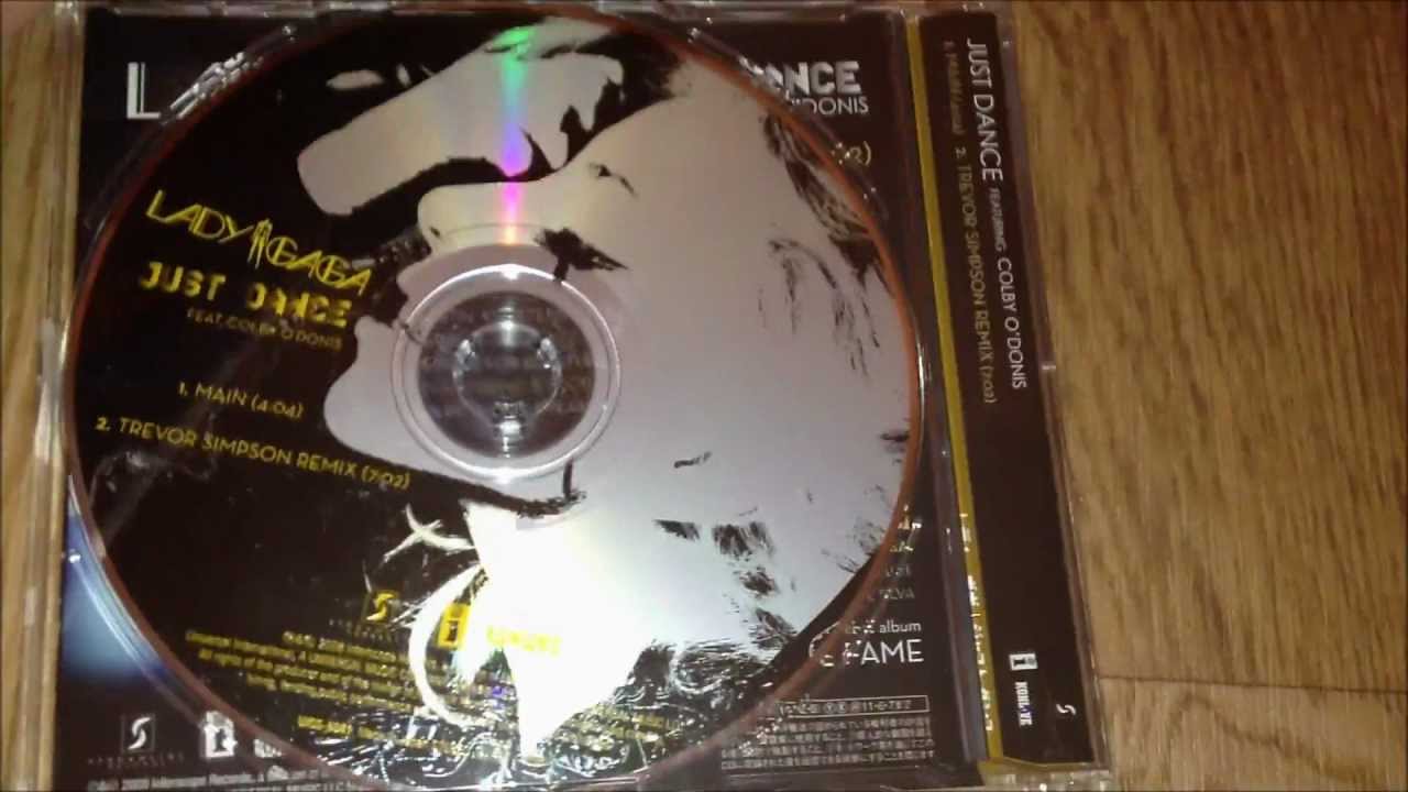 Lady Gaga - Just Dance CD Single (Unboxing) - YouTube
