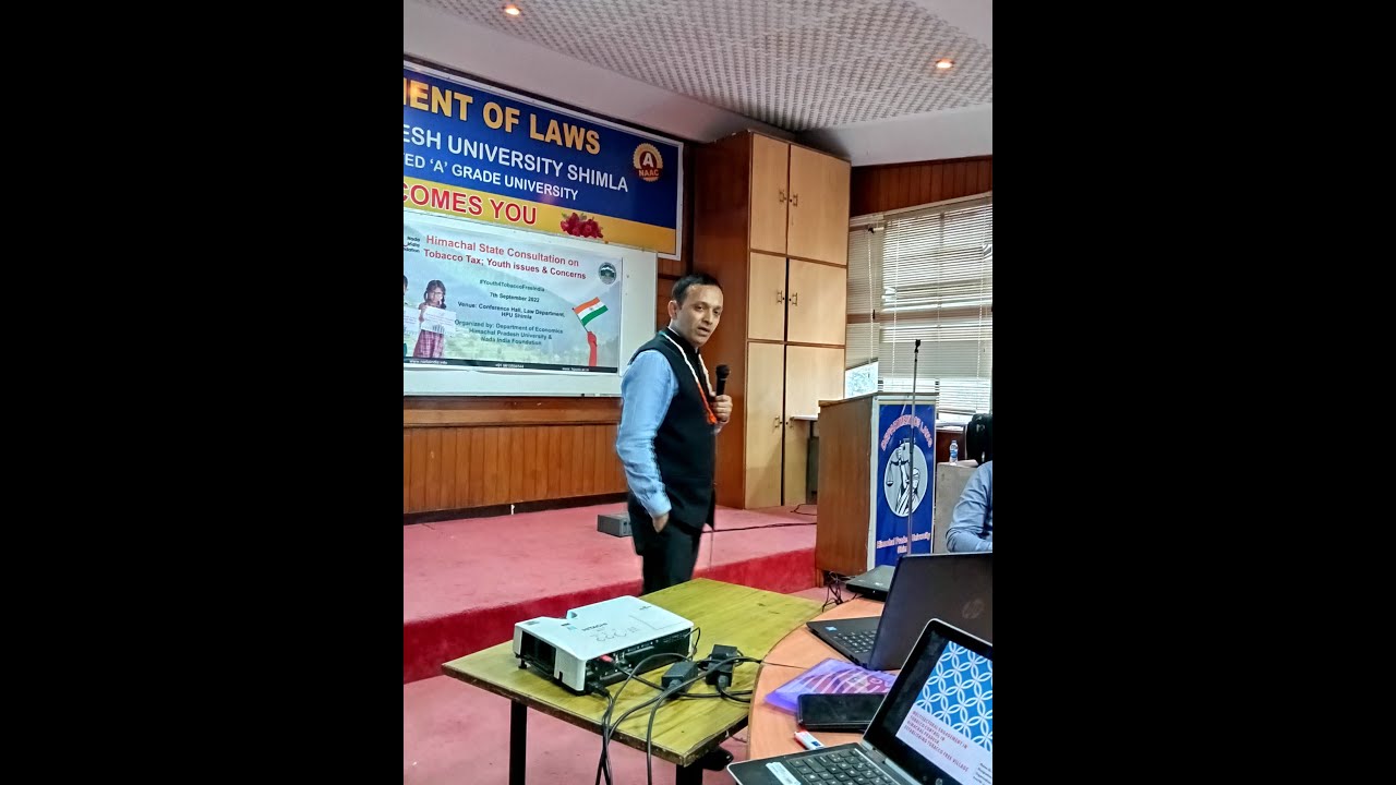 Nada India Foundation Himachal Consultation on Tobacco Tax: Youth ...