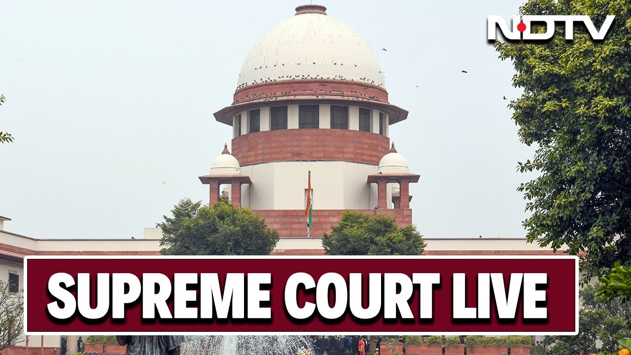 Supreme Court of India LIVE | Supreme Court Constitutional Bench Live ...