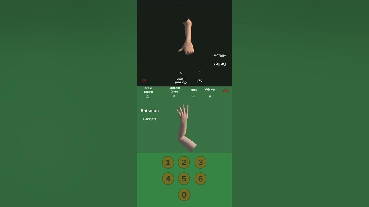 Hand Cricket Game - YouTube