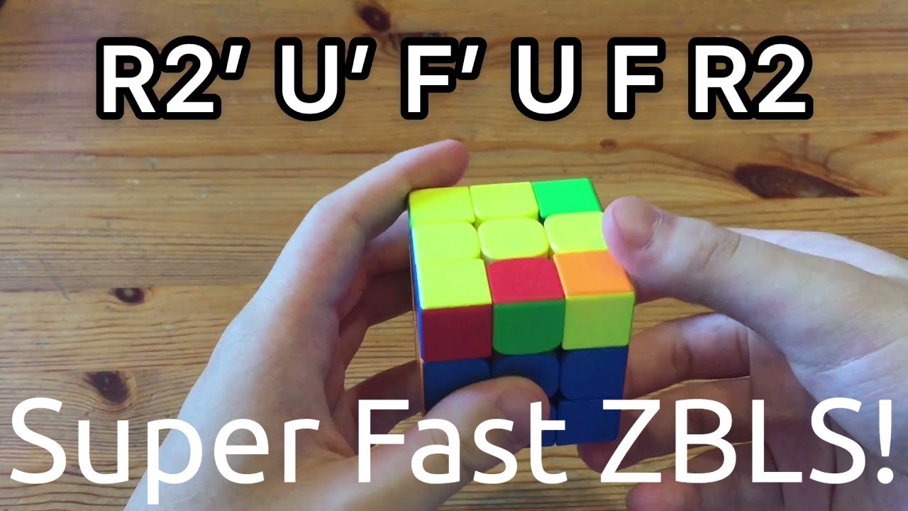 A Cool F2L/ZBLS Algorithm! - YouTube