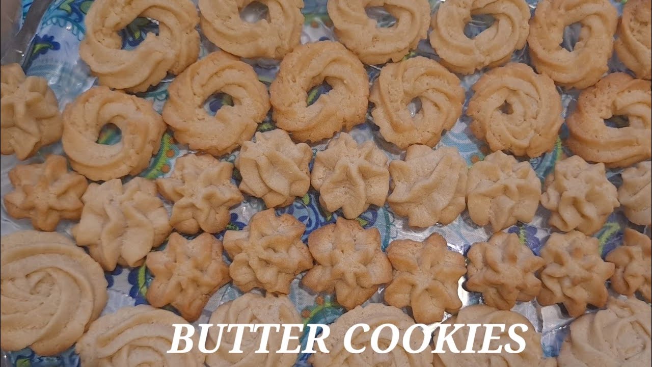 HOW TO MAKE BUTTER COOKIES | BUTTER COOKIES AT HOME RECIPE - YouTube