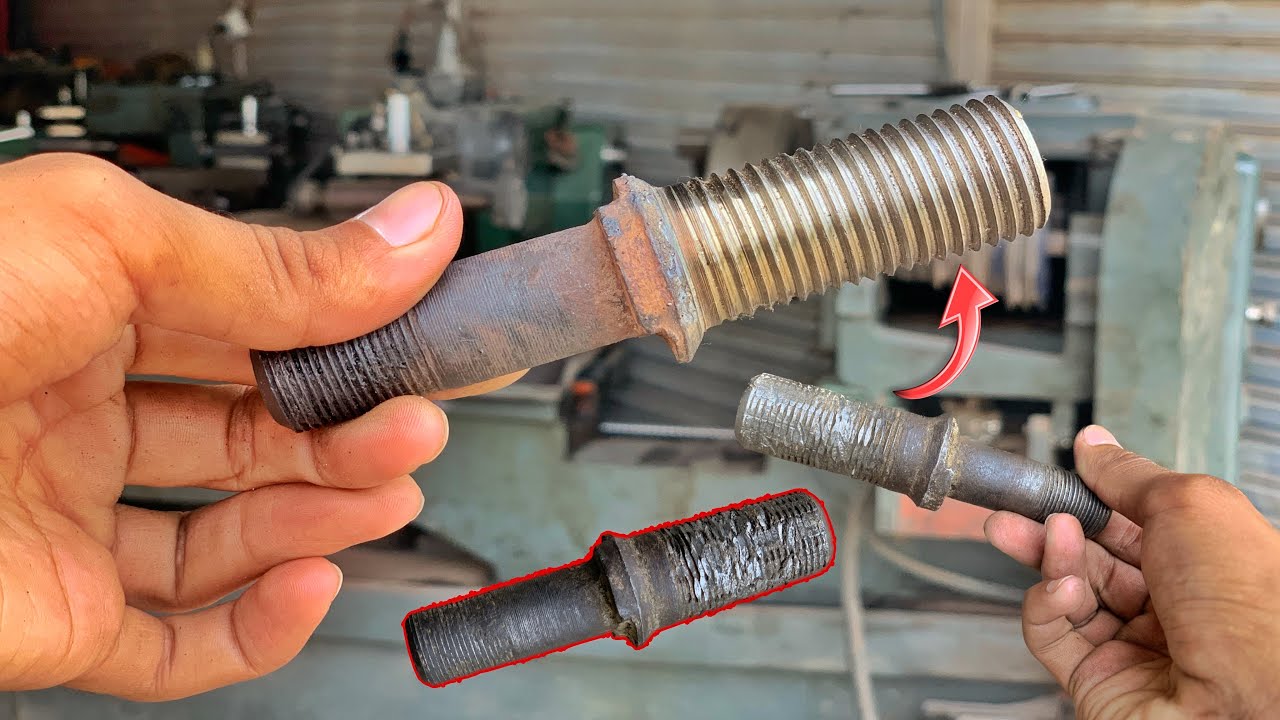 Wheel Stud Restoration| How to Renew Old and Damaged Studs - YouTube