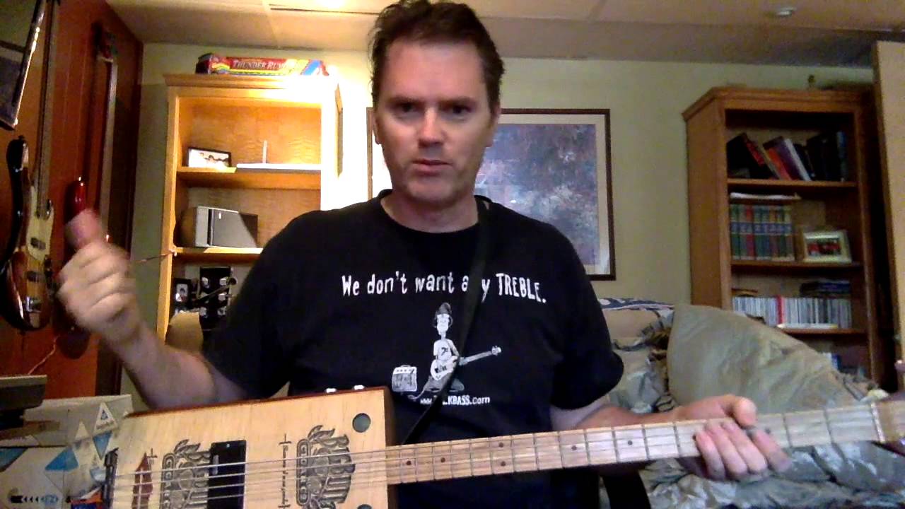 Cigar Box Bass Guitar - YouTube