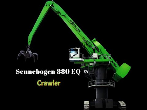 Sennebogen 880 EQ Crawler - YouTube
