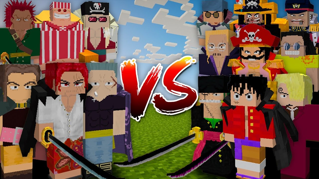 Red Hair Pirates vs All Pirate Crew in One Piece - YouTube