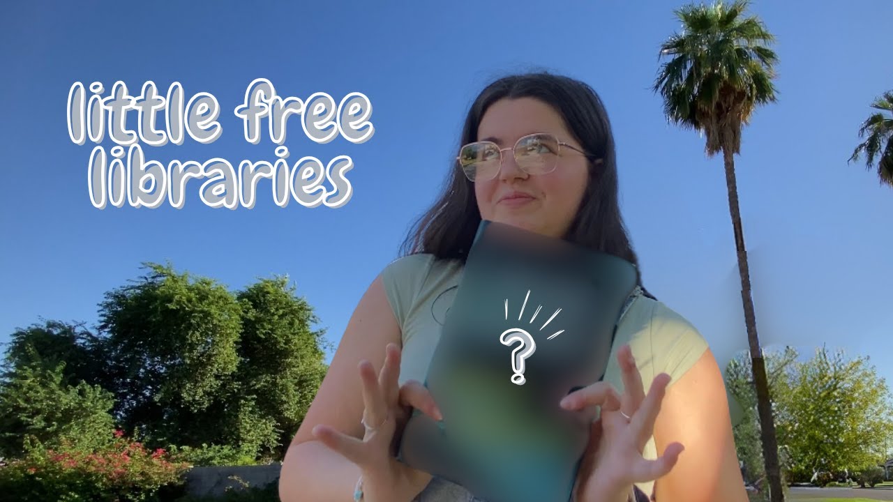 finding books only from free little libraries || bria isabel - YouTube