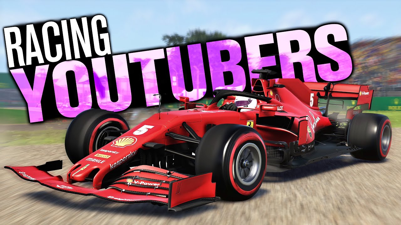 Racing Other YouTubers - FIRST TIME ONLINE IN F1 2020! - YouTube