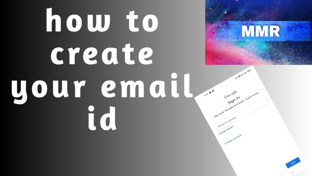 How to create email id How to create your email id - YouTube