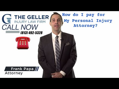 How To Pay For a Personal Injury Attorney