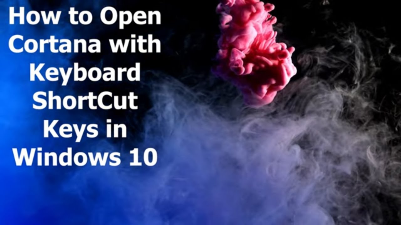How to open\Use Cortana in Windows 10 | Use Voice Command for Task ...