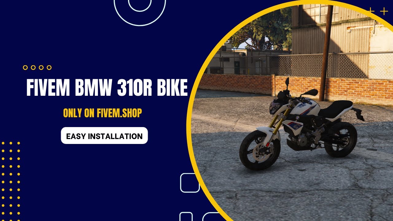 FiveM BMW 310R Bike | FiveM Police Bike #fivem #bmwbikes - YouTube