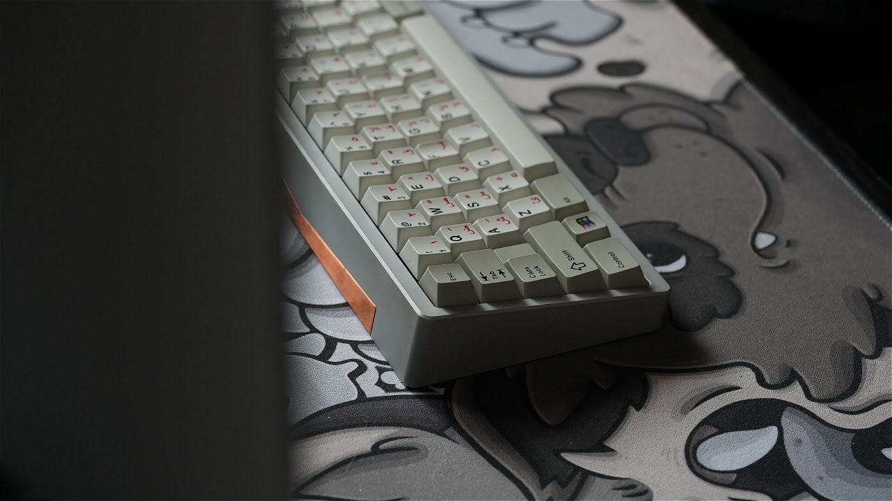 Sound Test Singakbd Kohaku R1 Raw - MX Black on Alu - YouTube