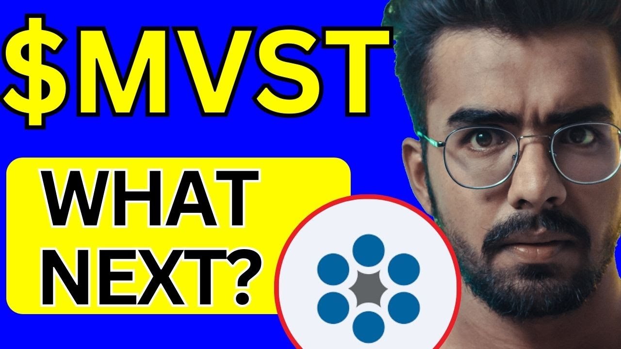 MVST Stock (Microvast Holdings stock) MVST STOCK PREDICTION MVST STOCK ...