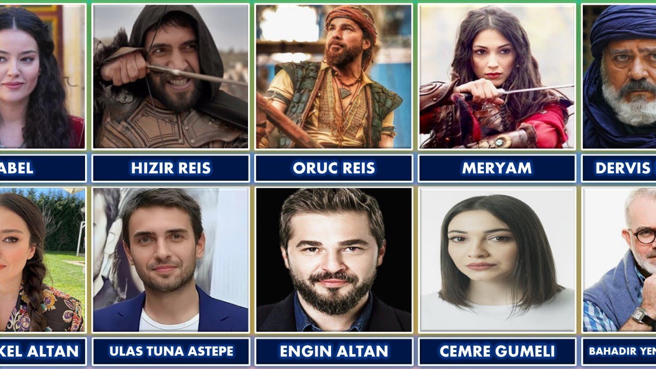 BARBAROS All Famous Casts Real Names and Pictures - YouTube