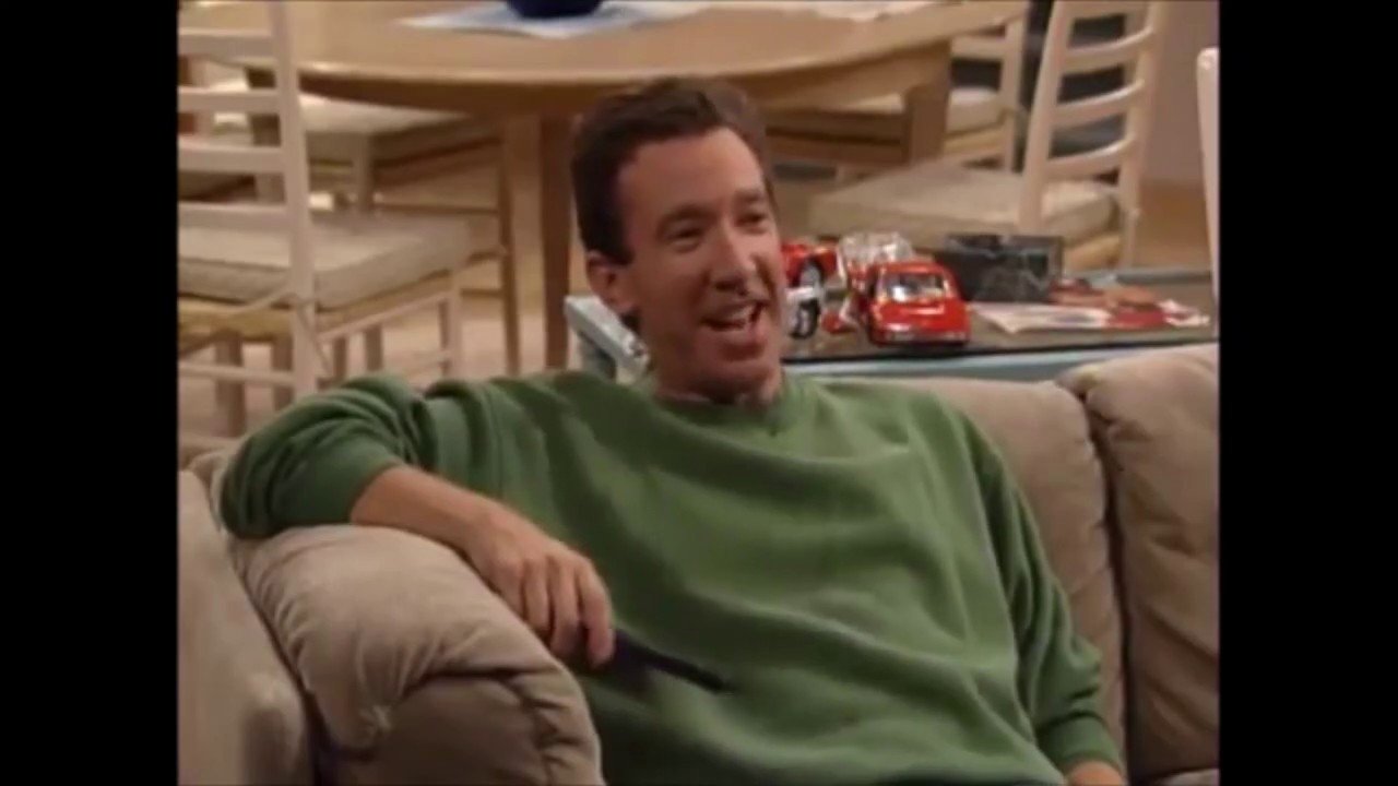Tim Allen watches TV - YouTube