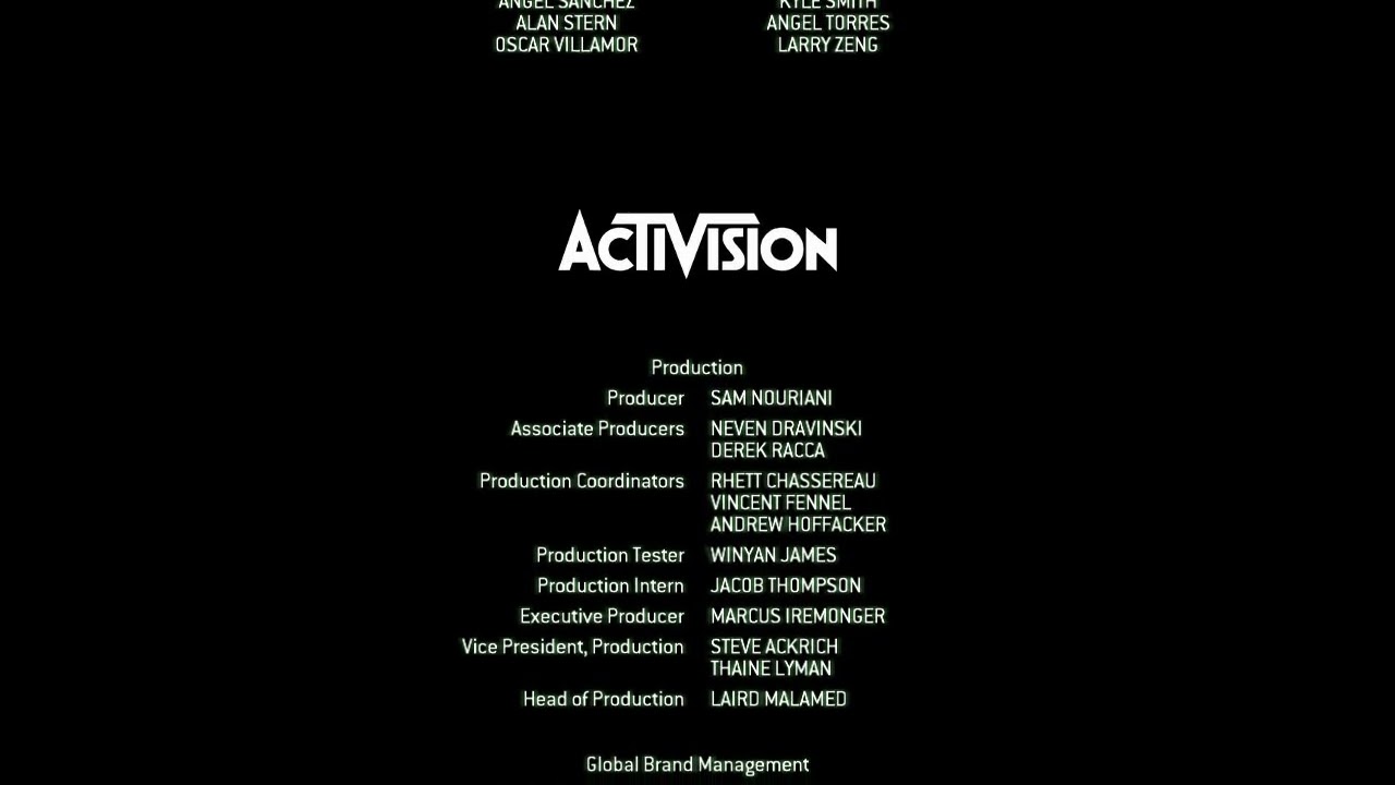 Call of Duty 4 - Modern Warfare Credits - YouTube