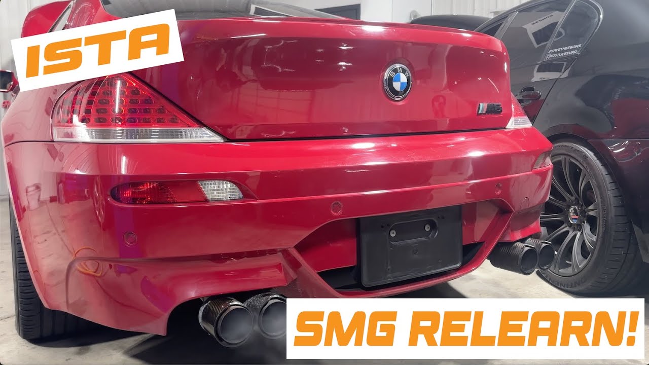 How To: BMW E60 M5 E63 M6 SMG Adaption Relearn with Ista! 🔥 - YouTube