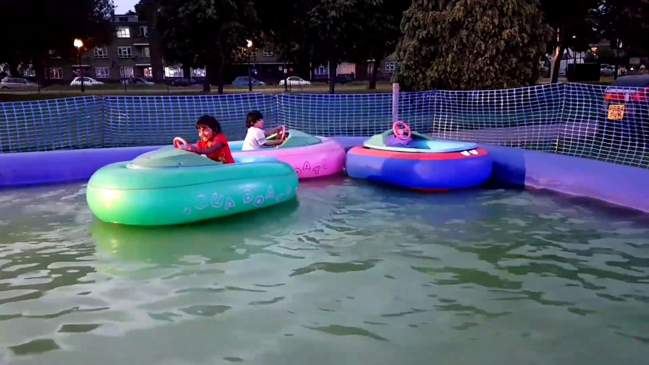 Baby fun fair activity water boat play time baby driver - YouTube