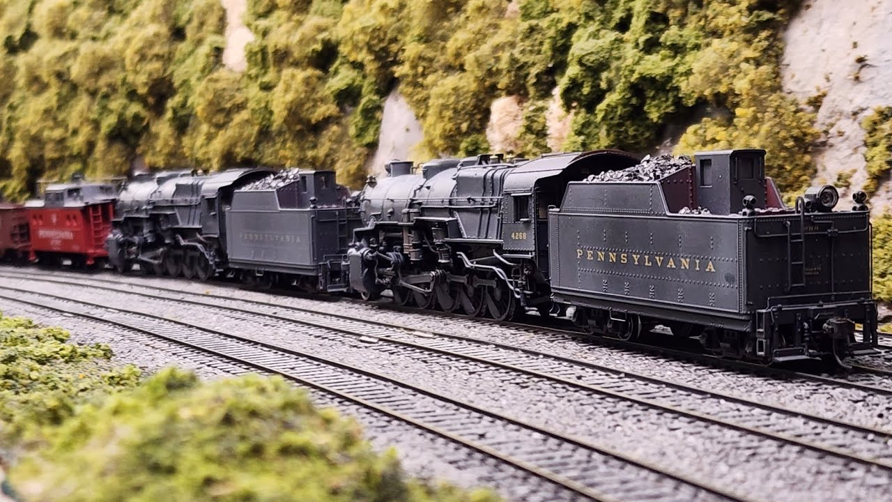 Museum Worthy HO Scale Pennsylvania Railroad Train Layout! - YouTube