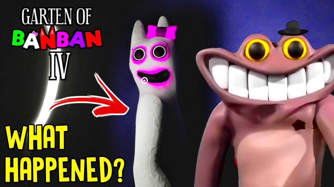 GARTEN OF BANBAN 4 - What HAPPENED to BANBALEENA? 😃 Discovering HER ...