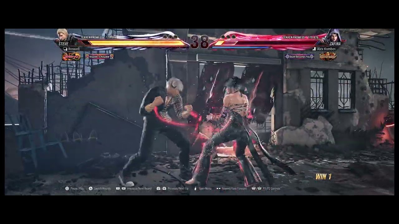 Roswell (Steve) vs Alex Kombos (Zafina) [3 Rounds] - YouTube