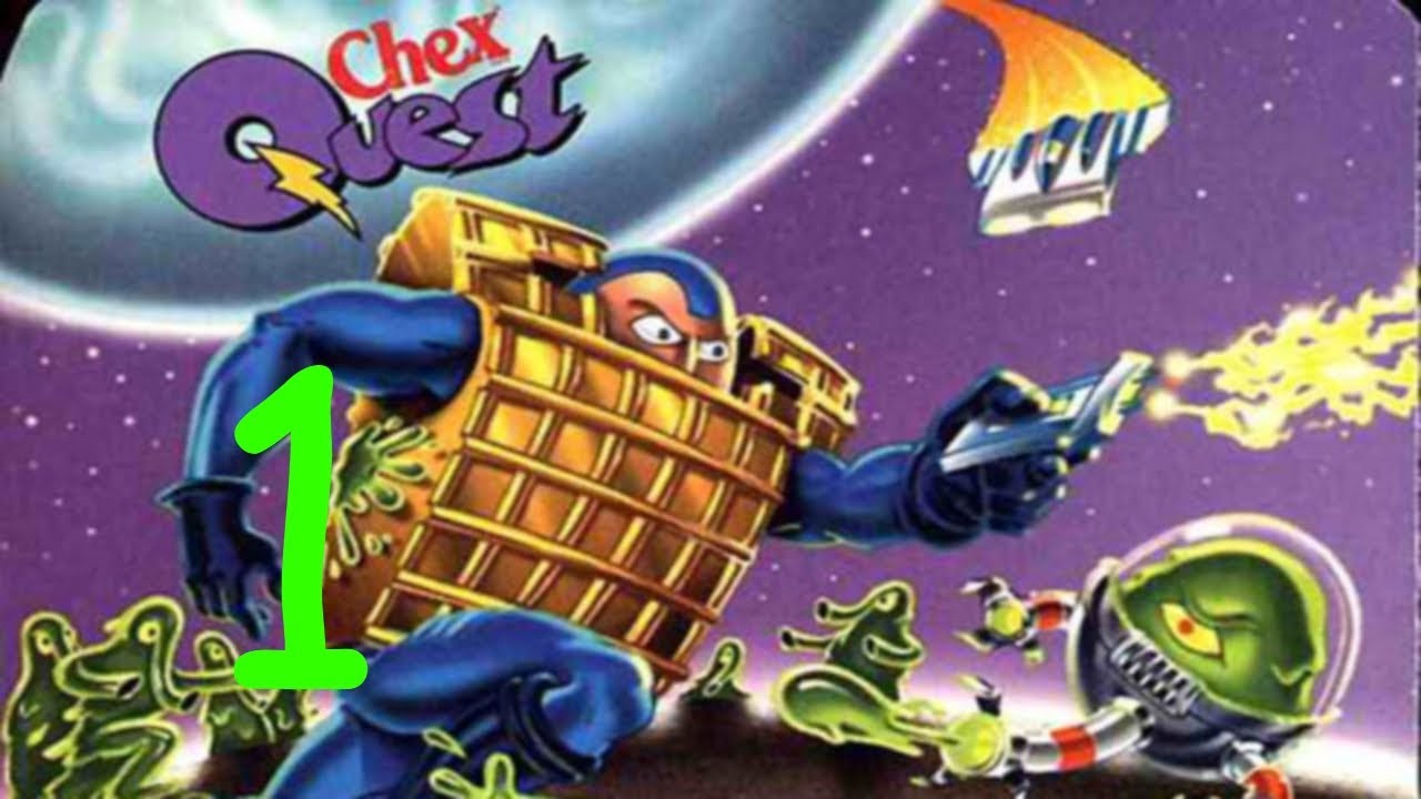 Прохождение Chex Quest. Часть 1 - Планета Базук - YouTube