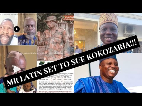 GOOD NEWS🙏 POPULAR YORUBA MOVIE ACTOR MR LATIN SET TO SUE KOKO ZARIA ...