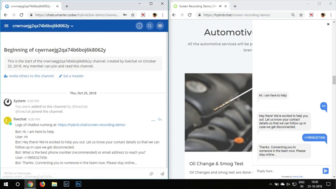 Website Live Chat using Mattermost - YouTube