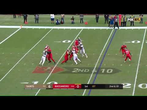 O.J. Howard throws behind the back interception - YouTube