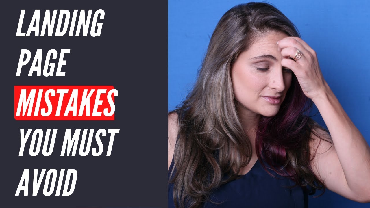 Top 5 landing page mistakes to avoid - YouTube