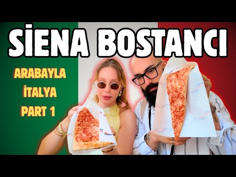 Siena’dayız!✨ Roma’dan Araba Kiraladik!🍊 Toskana’ya aşık olduk!❤️