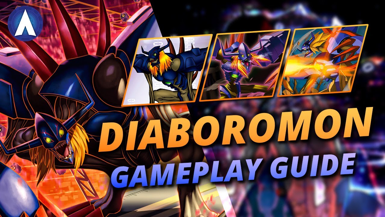 EASY RUSH FOR GAME!!! Diaboromon ACE Deck Gameplay Guide | Digimon Card ...