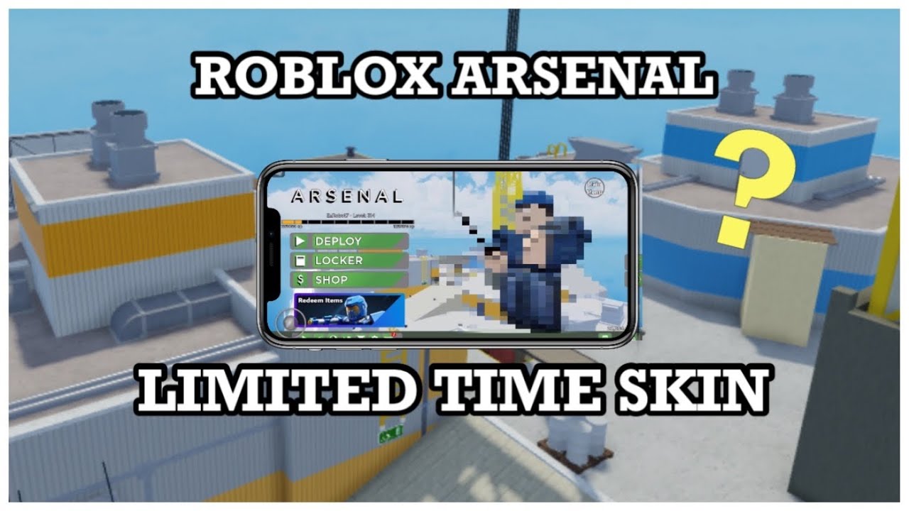 Roblox Arsenal Limited Skins - YouTube