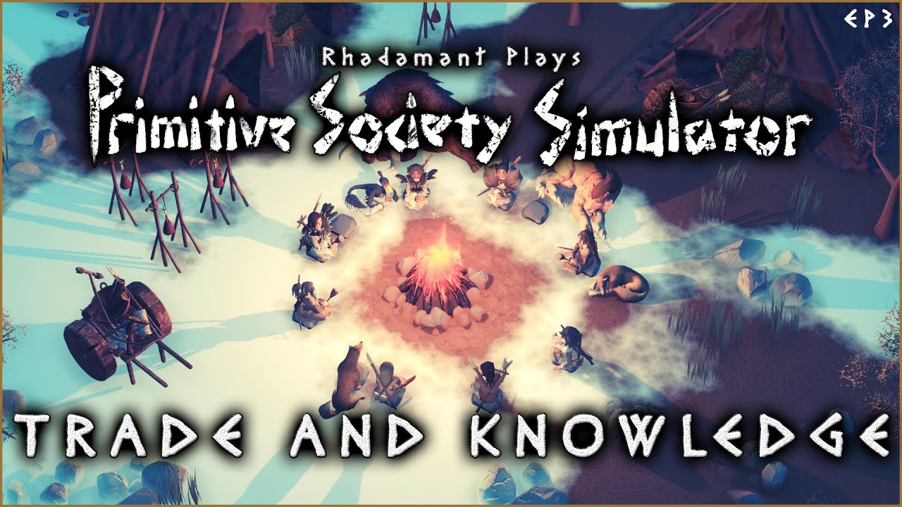 Trade and Knowledge - Primitive Society Simulator // EP3 - YouTube