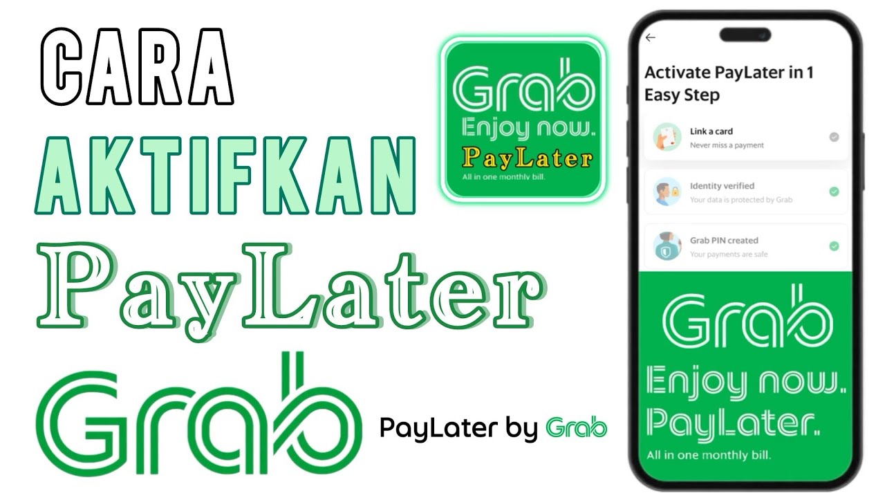 Cara Aktifkan PayLater di Grab How to Activate PayLater Grab - YouTube