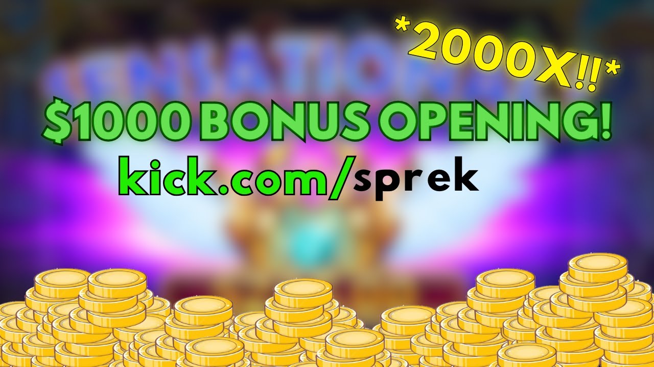 $1000 BONUS HUNT! *2000X* - Stream Highlights #1 - YouTube