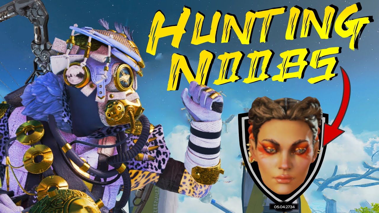 He Can Smell Your Poop And Track You Down! - Apex Legends Bow Gameplay ...