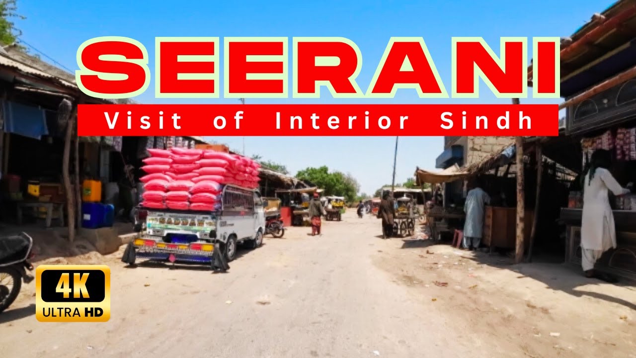 🇵🇰 Seerani Pakistan || City Life || Travel by Car || Stunning Pakistan ...