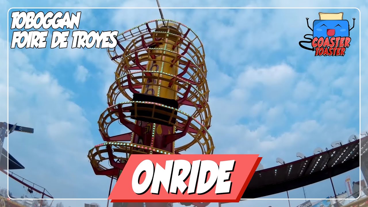 Toboggan (Lespinasse) - Foire de Troyes | Chance Rides | POV - YouTube