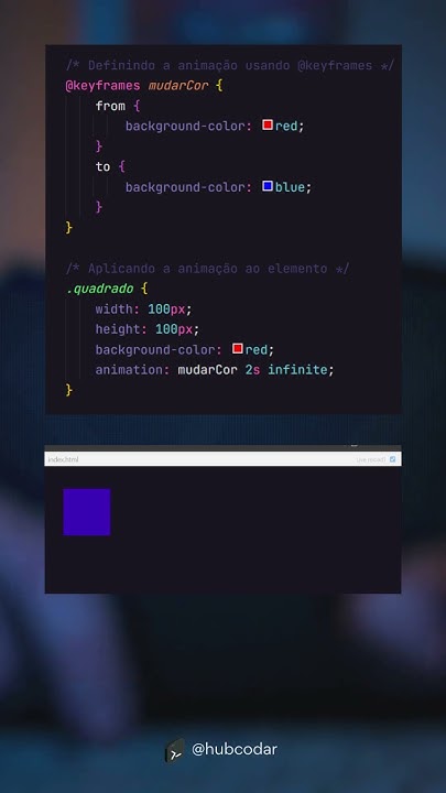 Css Propriedade Animation Css Htmlcss Html Frontend Fullstack Backend Developer Youtube